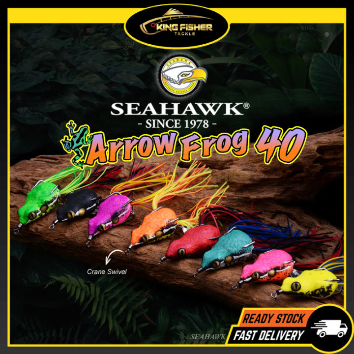 KFT Seahawk Arrow Frog 40 Soft Frog Weight: 6G Length: 40mm Made In ...
