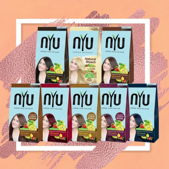 NYU CREME HAIR COLOUR - Pewarna Rambut Natural | Lazada Indonesia