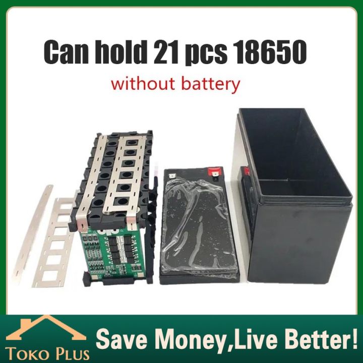 Battery Storage Box 18650 12V 7Ah to 20Ah Battery Storage Box 3X7 18650 ...