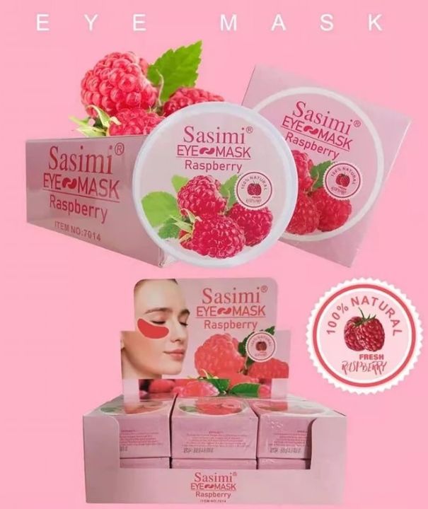 Sasimi Eye Mask Raspbetty มาร์คใต้ตา (บันนี่บัน) | Lazada.co.th