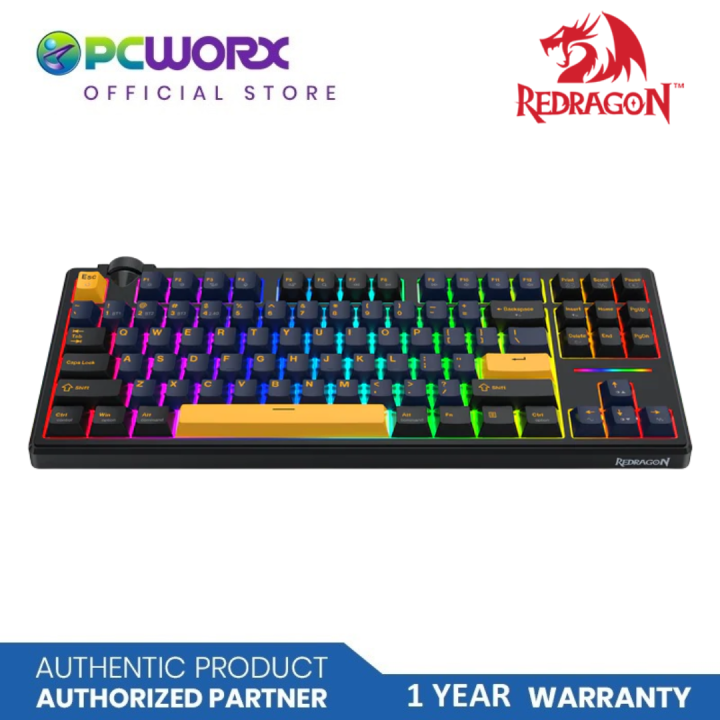 Redragon Cyclone Pro K716BLY-RGB-PRO Mechanical Keyboard Black ...