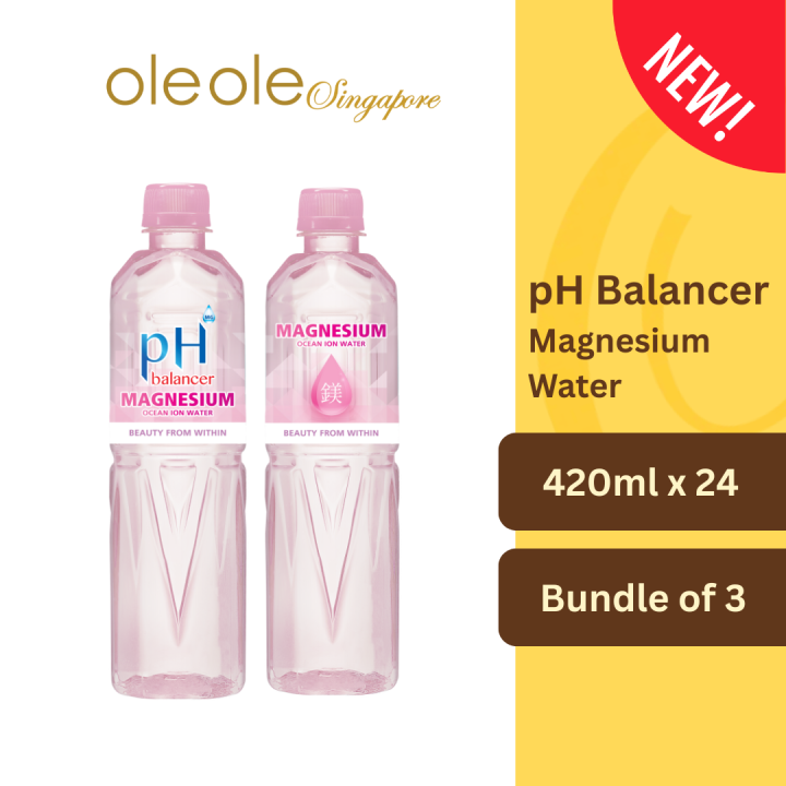 pH Balancer Magnesium Water 420ml x 24 (3 Carton) | Lazada Singapore