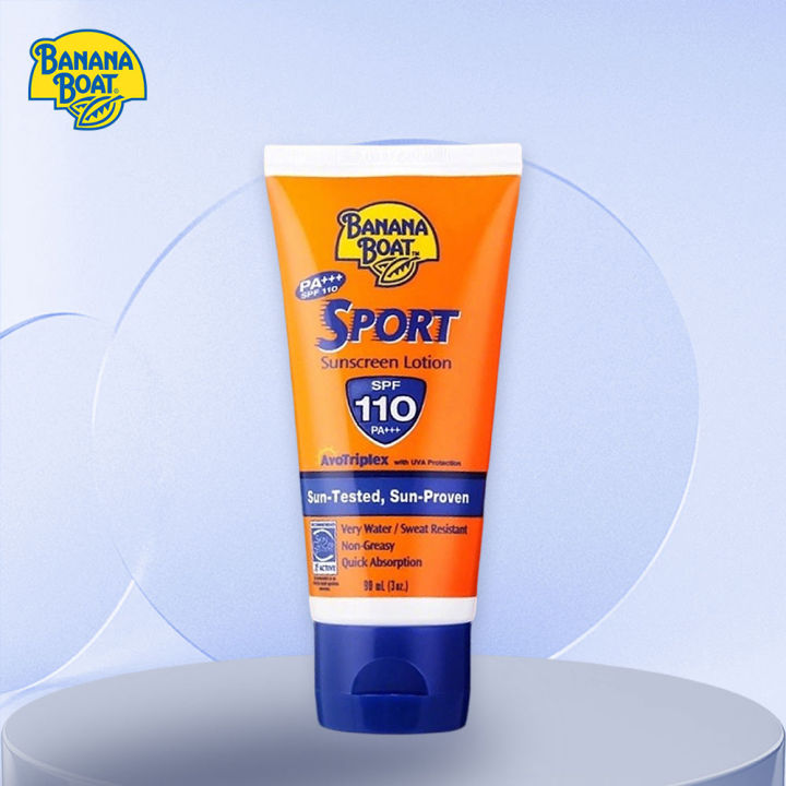 Banana Boat Sport SPF110 PA+++ Non-Greasy Water Resistant Sunblock Face ...