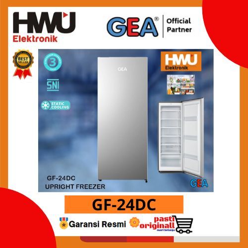 GEA GF24DC 2 In 1 Freezer & Chiller Berdiri No Frost 189 Liter ...