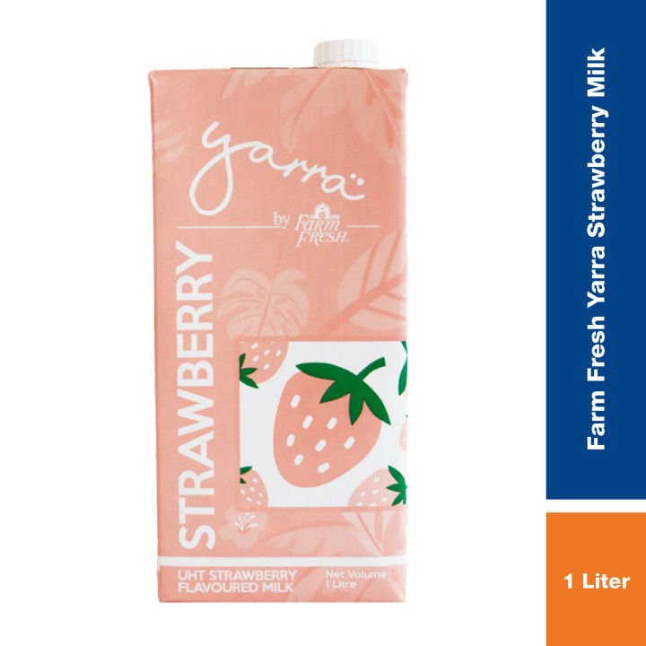 Farm Fresh UHT Yarra Strawberry Milk (1L) | Lazada