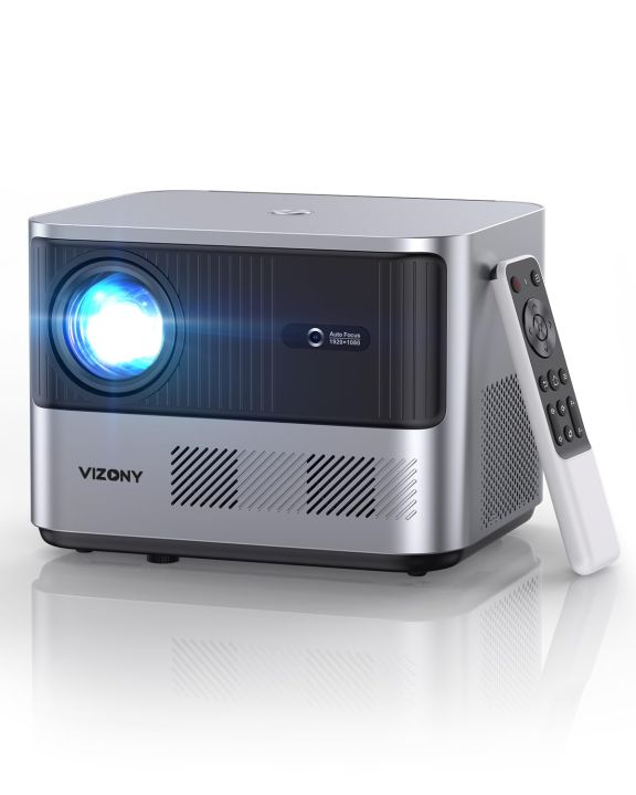 VIZONY FHD 1080P Projector 4K Support, 800ANSI 5G WiFi Bluetooth ...