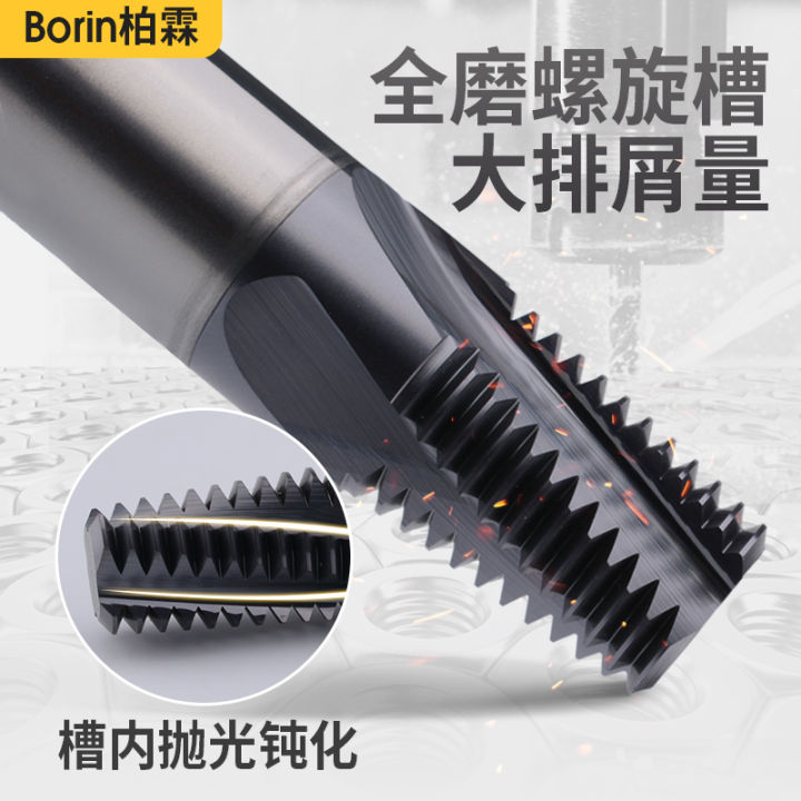 NPT NPTF tungsten steel American thread milling cutter full tooth ...