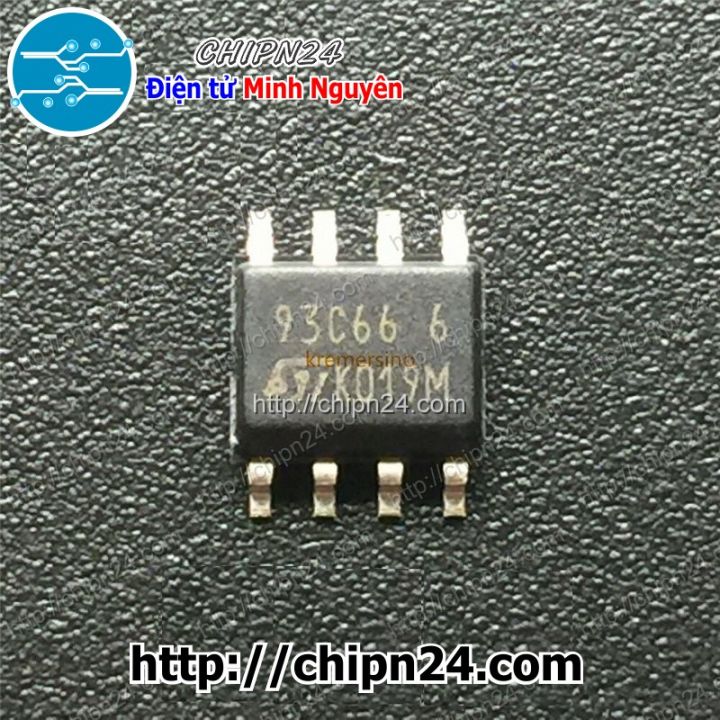 [1 con] (SOP) IC Dán 93C66 SOP-8 (SMD) (AT93C66 IC Nhớ EEPROM) | Lazada.vn
