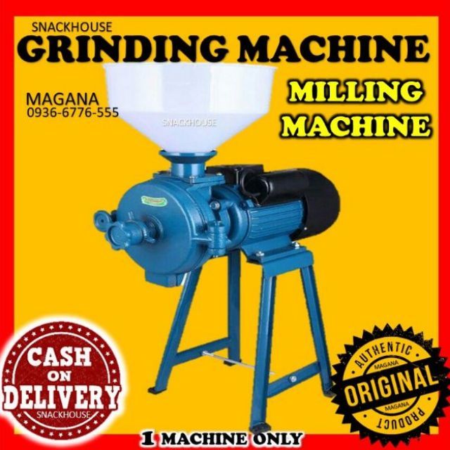 HEAVY DUTY WET & DRY PULVERIZER GRINDING MACHINE GOOD FOR RICE/CORN ...