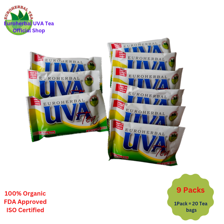 10 Packs Euorherbal UVA Tea | Lazada PH