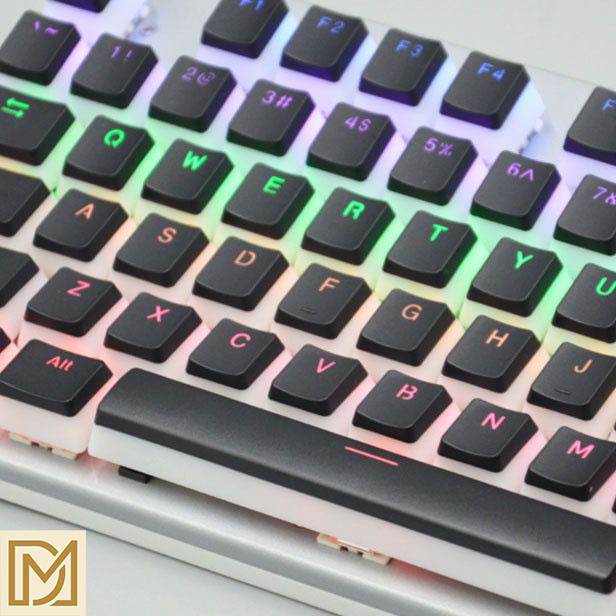 Pudding Keycap PBT Double Shot OEM Transparent Keycaps Shine Thru RGB ...