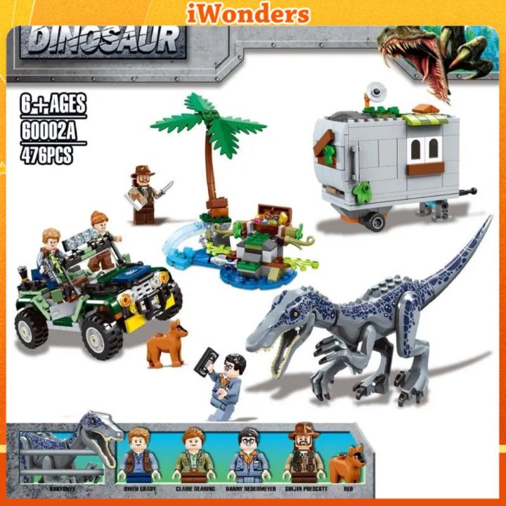 MOC Jurassic World series Building Blocks Baryonyx Face-Off: The ...