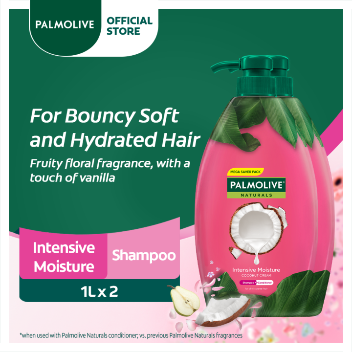 Palmolive Naturals Intensive Moisture Shampoo - with Coconut Cream, for ...