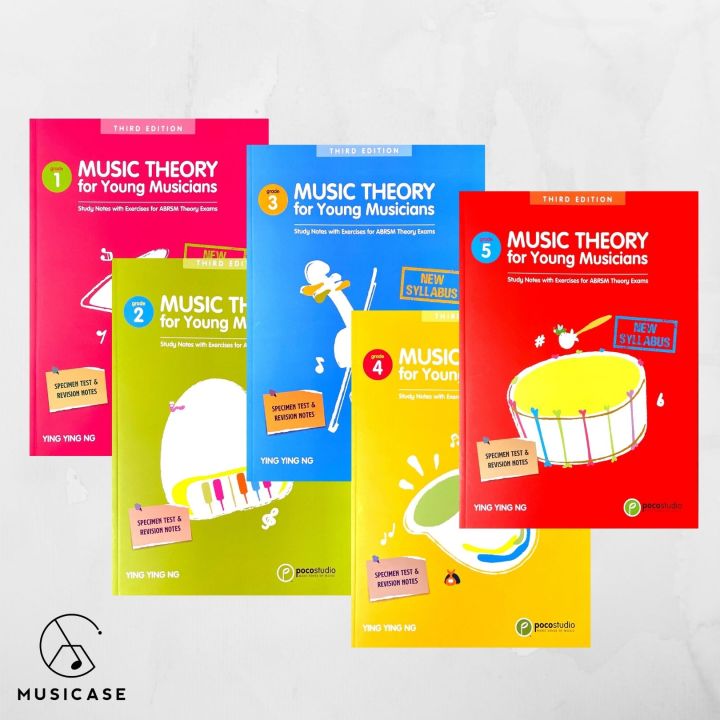 POCO Music Theory For Young Musicians Grade 1, Grade 2, Grade 3, Grade ...