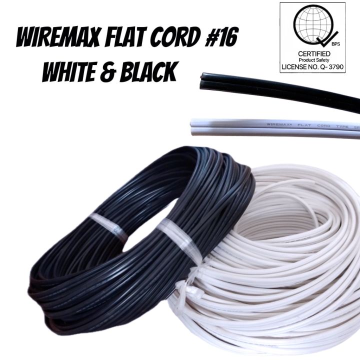 FLAT CORD Wiremax Pure Copper Extension wire | Lazada PH