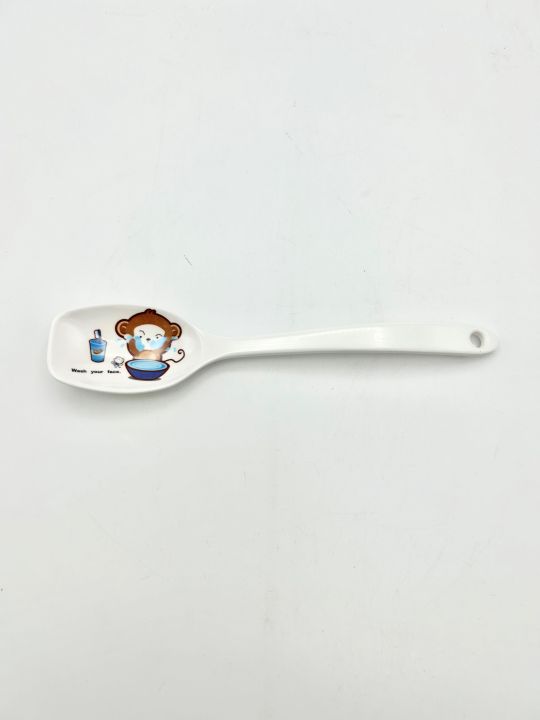 Melamine Children Spoon (Monkey) (6 pcs) | Lazada Singapore