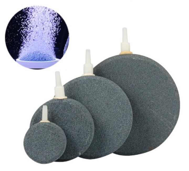 Aquarium Bubble Producing Disk Air Stone Aerator Plate for Fish Tank ...