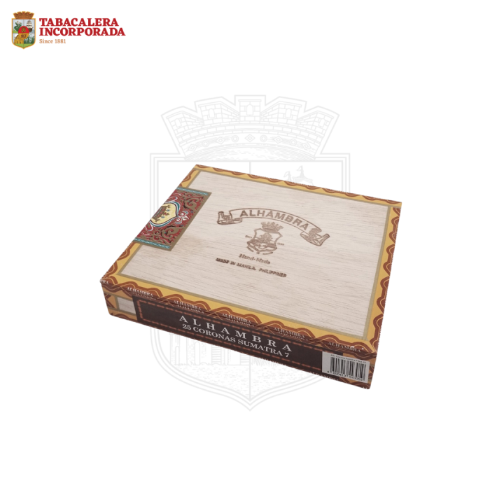 Alhambra Coronas Sumatra 7 Standard Box of 25 | Lazada PH