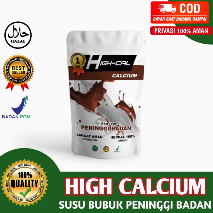 PROMO 5x pakai - Susu Peninggi Badan Dewasa High Cal Supplemen peninggi ...