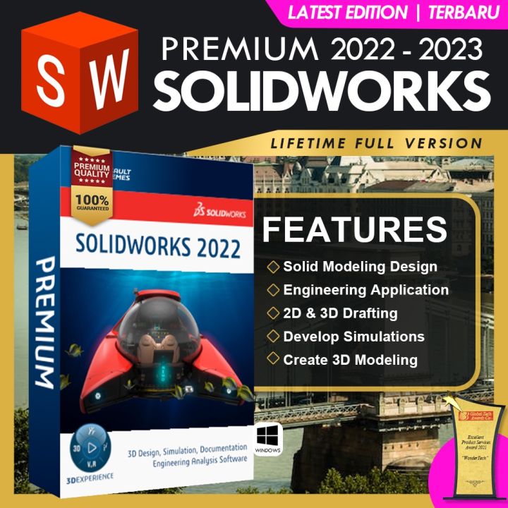 100% WORKSSolidworks 2023 SP2 Premium Latest Version | Lifetime | Full ...