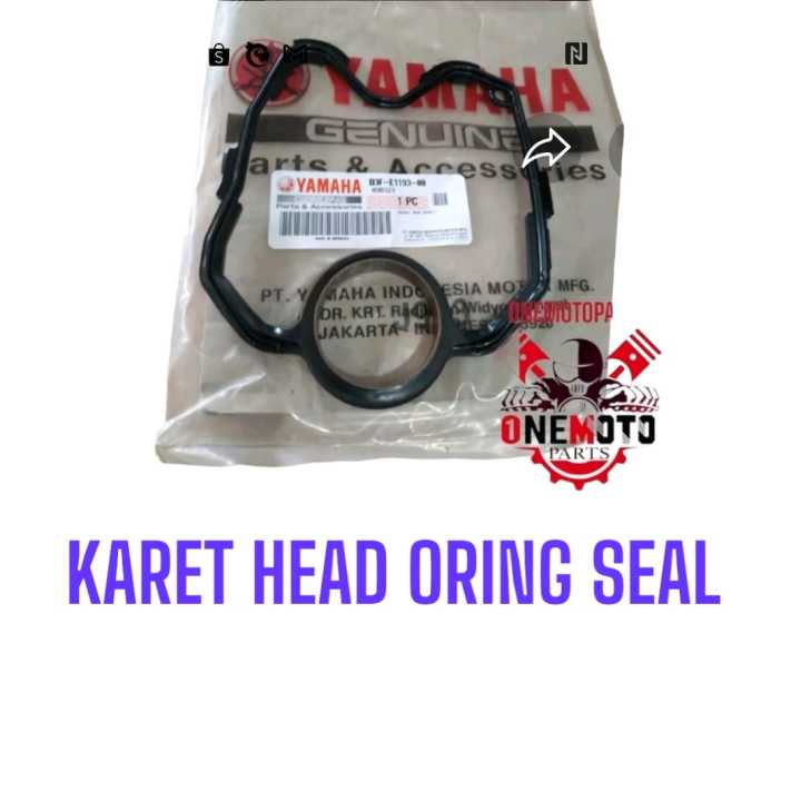 KARET HEAD ORING SEAL SILL NEW R15 R155 VVA V3 MT 15 LEXI AEROX NMAX ...