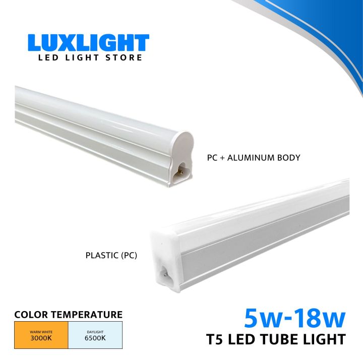 Lux Light T5 LED Tube Lamp Daylight/Fluorescent T5 LED Tube/5W 30cm/10W ...
