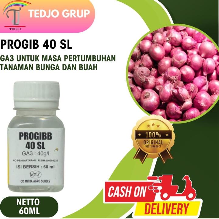 pupuk zpt Progibb plus ga3 Tanaman Cepat Tumbuh 60 Ml | Lazada Indonesia