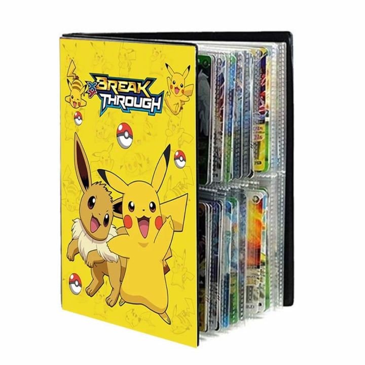 FGHJD 240PCS Pokemons Toys VMAX GX EX Anime Display Binder Photo Album ...