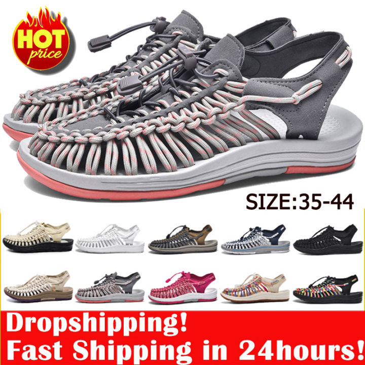 ZOYY รองเท้าเชือกสานรัดส้น หลากหลายสไตล์ สวมใส่สบาย ทนทาน | Lazada.co.th