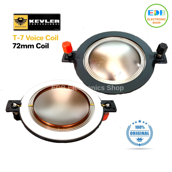 Original Kevler T7 Voice Coil 72mm inner coil Titanium Voice coil ...