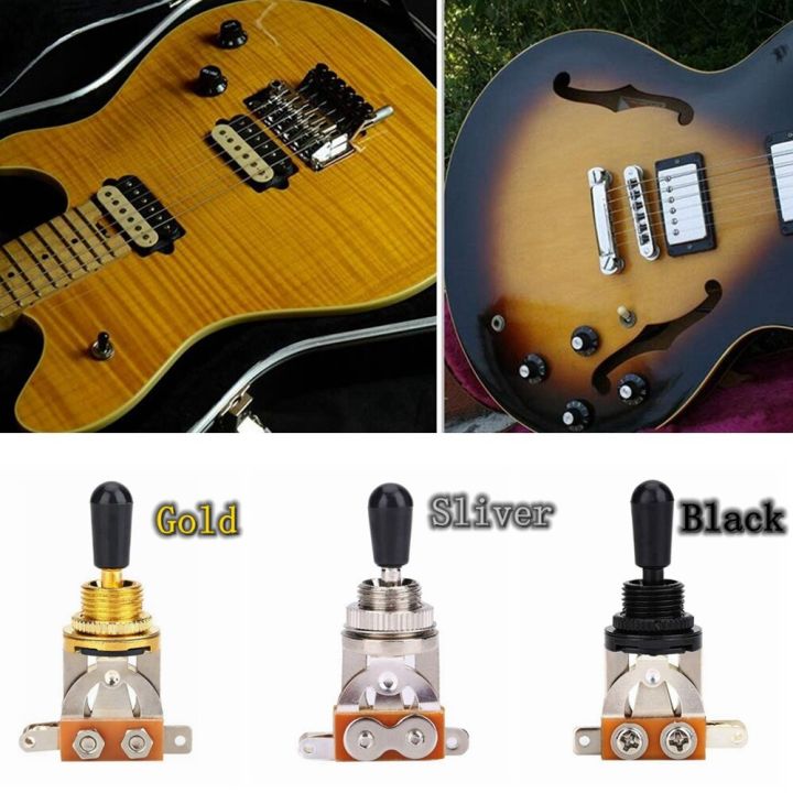 WK-1Pcs Guitar 3 Way Switch, Guitar Pickup Selector Toggle Switch with ...