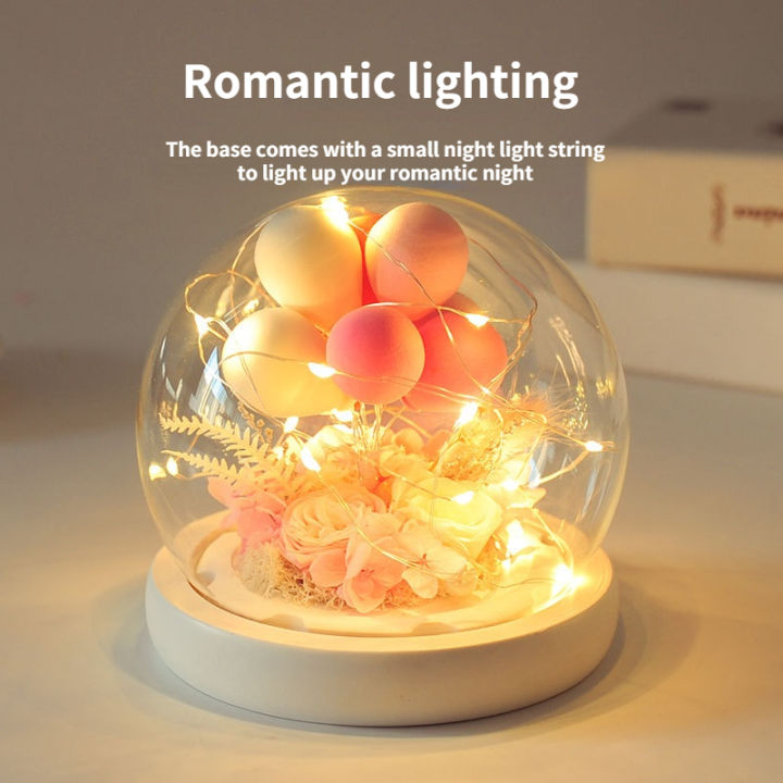 Seangel Women's day Eternal Flower Preserved Fresh Rose, Forever Rose ...