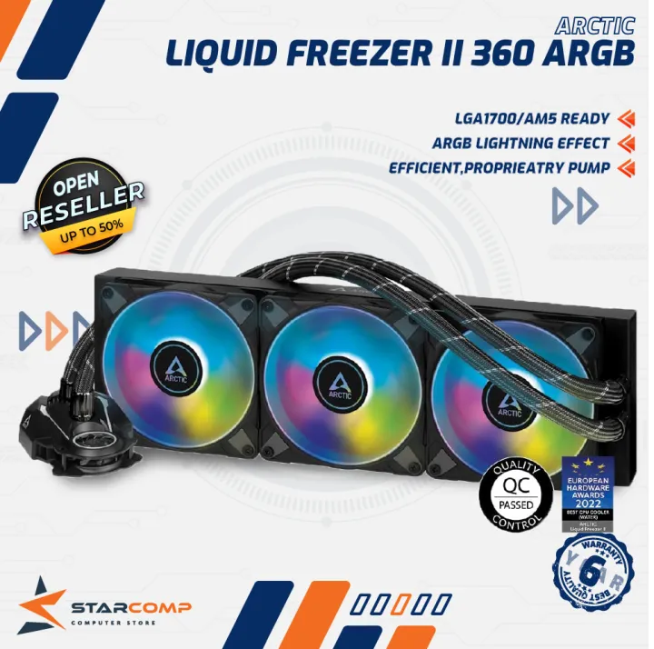 Arctic Liquid Freezer II 360 A-RGB - AIO CPU Water Cooler | Lazada ...