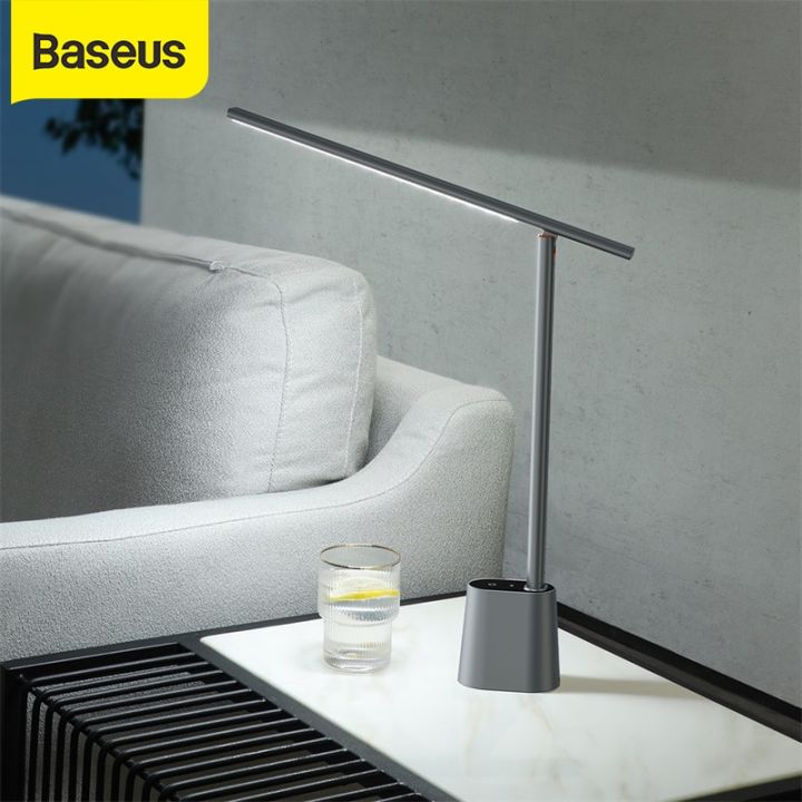 Baseus Đèn Bàn LED Eye Protect Study Dimmable Đèn Văn Phòng Đèn Bàn Có ...