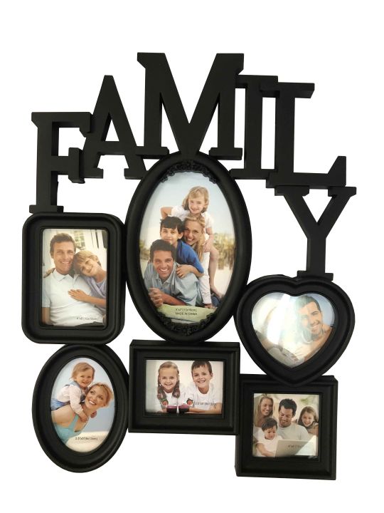 Multi Family Wall Hanging Picture Photo Frame 6 Multi sized | Lazada