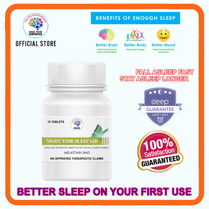 All Natural Night Time Sleep Supplement | Lazada PH