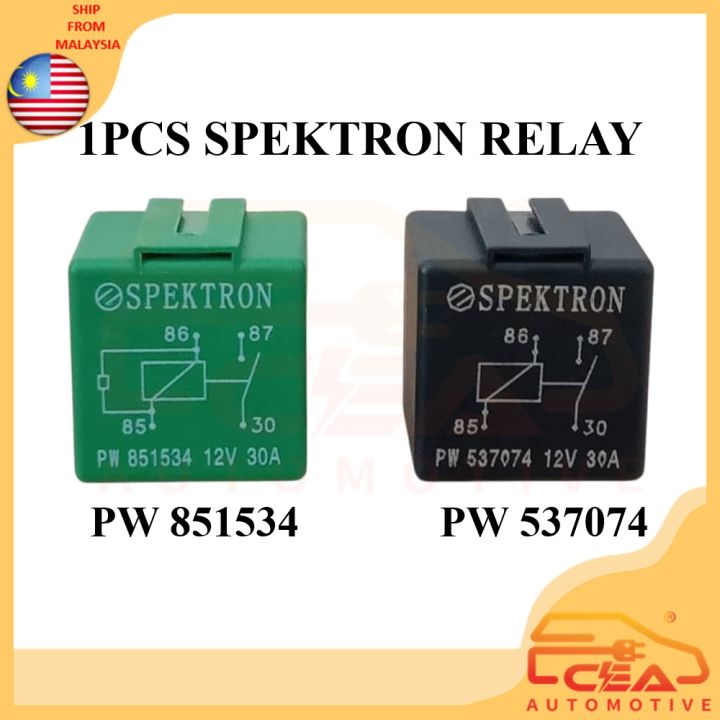 1PCS 4 PIN PW851534 PW537074 FAN RELAY ORIGINAL SPEKTRON PROTON SAGA ...