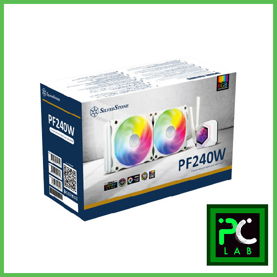 SilverStone PermaFrost PF-240W Premium AIO ARGB- White | Lazada PH