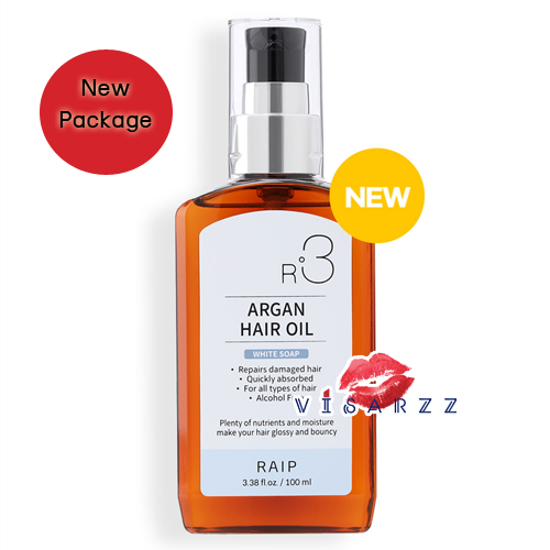 (#White Soap) RAIP R3 Argan Hair Oil 100mL ออยล์บำรุงสุดปังจากเกาหลี เนื้อออยล์บางเบา ไม่เหนียว ...