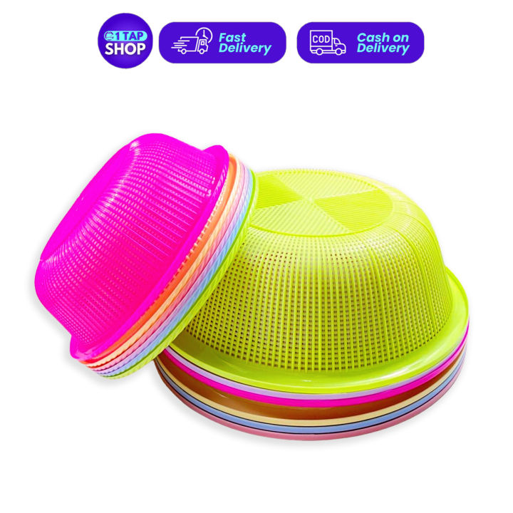1Tap Food Basket Strainer - Multipurpose Plastic Strainer Salaan ...