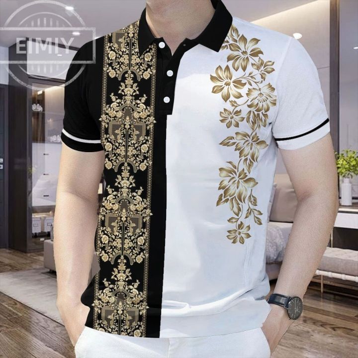 2025 Modern Barong For Men Premium Dry Fit Polo Shirt For Men Full ...