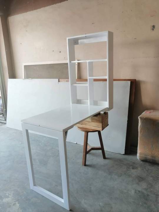 Solid Wood Wall Mounted Space Saver Table/Foldable Table | Lazada PH