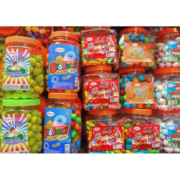 BUBBLE GUM JAR / 120 PIECES | Lazada PH