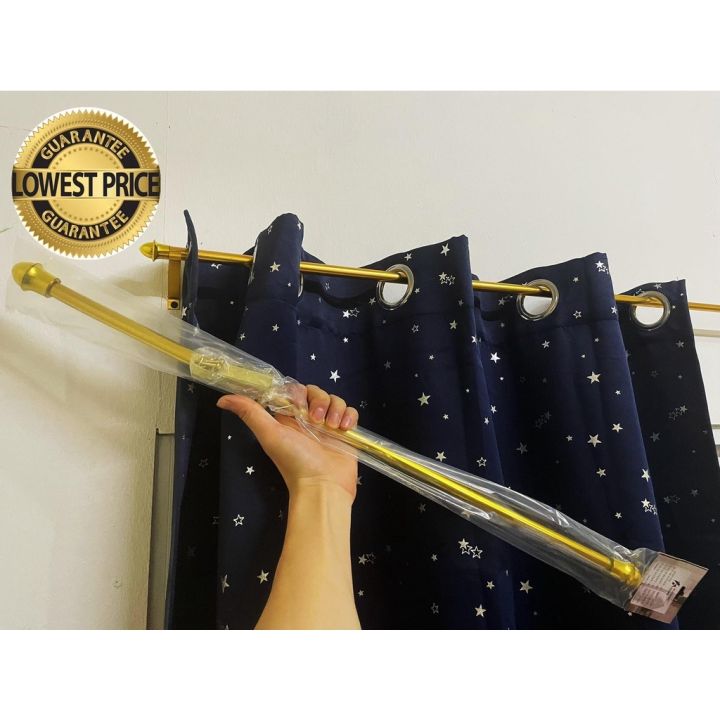 BUY 1 TAKE 1 Decorative retractable Stainless Steel Curtain Rod with ...