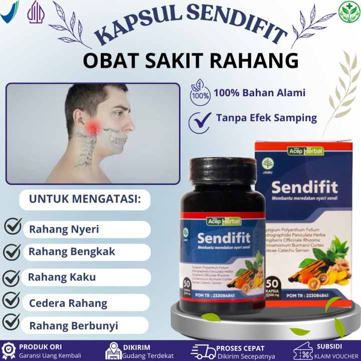 Obat Nyeri Rahang Sebelah Kanan / Kiri, Rahang Kaku, Rahang Bengkak ...