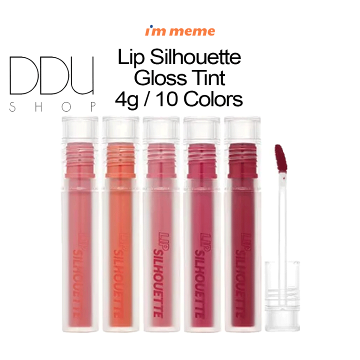 I'M MEME Lip Silhouette Gloss Tint 4g / 10 Colors | Lazada PH
