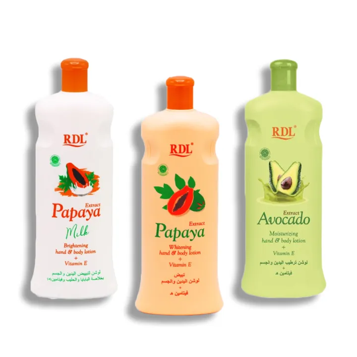RDL Whitening Papaya Lotion from UAE 600ml | Lazada PH