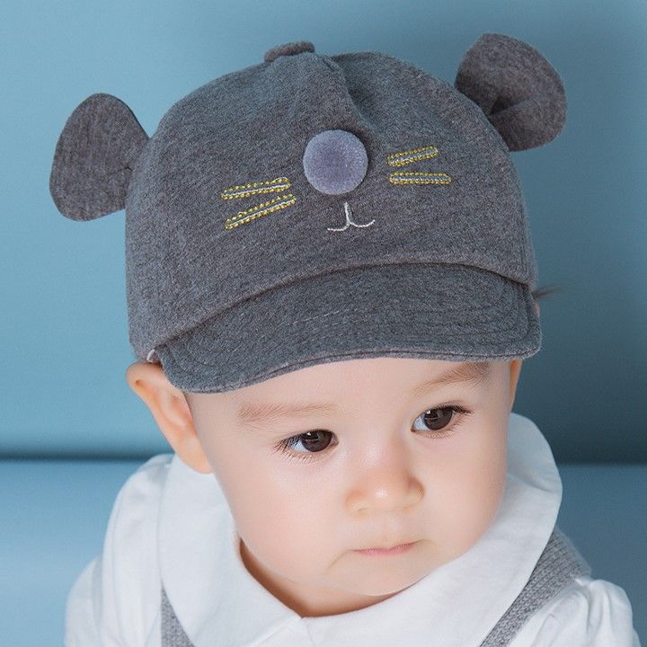 SIMPLICO Children Baby Cap Hat Cute Animal Double Ear Cat Cartoon ...