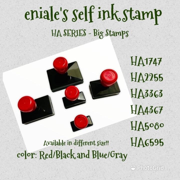 【Opisina】 Rectangle Big Stamp!!! COD | Lazada PH