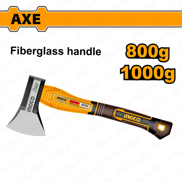 Ingco by Winland 800g-1000g Innovative Forged Axe Head AXE with ...